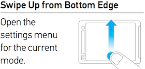 How to Use Swipe Gestures